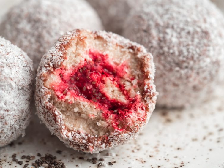 Vegan Lamington Bliss Balls